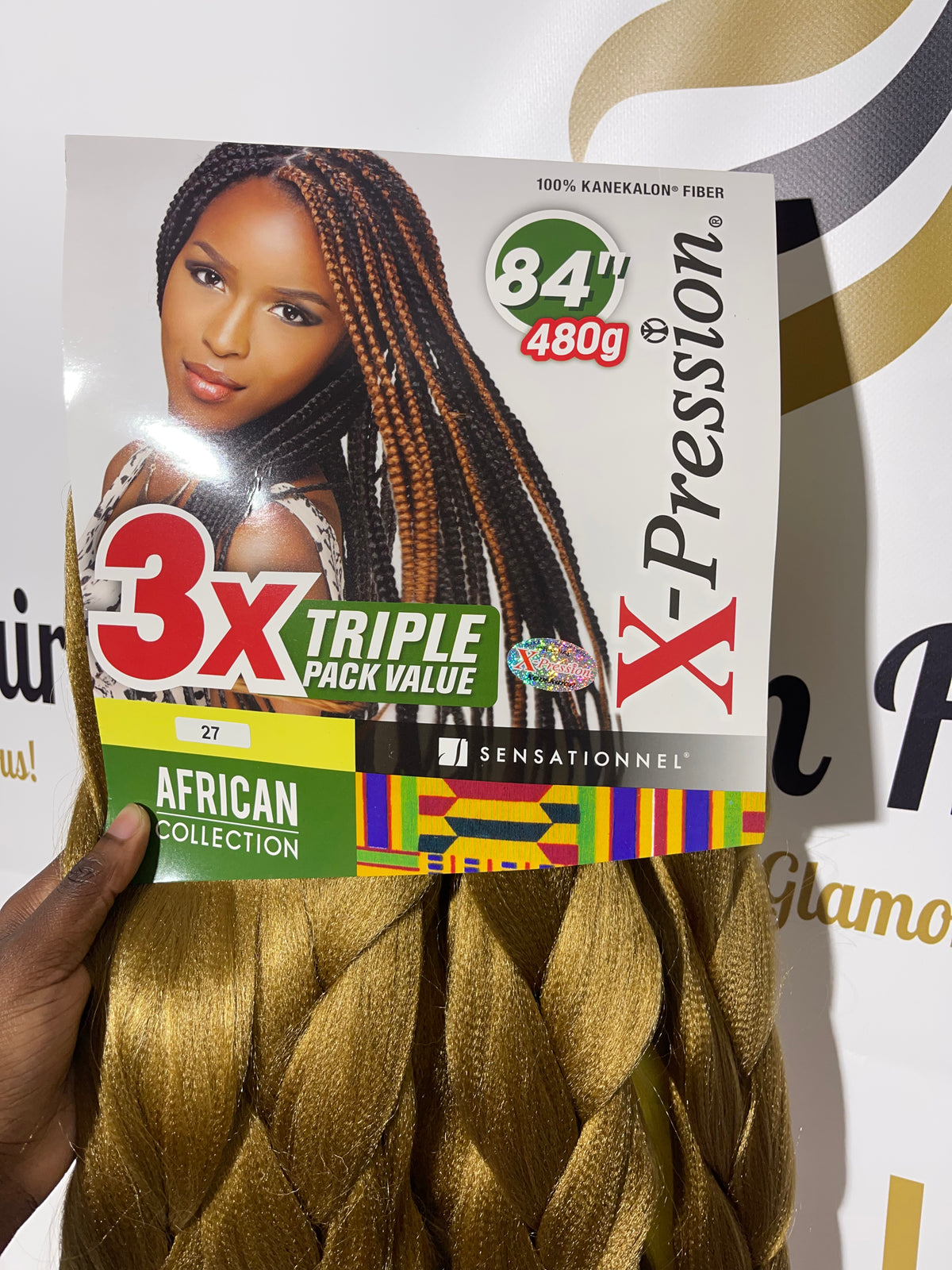 Sensationnel X-pression African Collection Braiding Hair 3X | Glam Hair AU