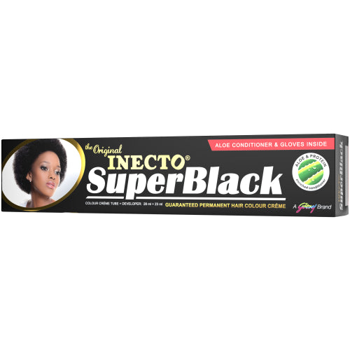 Inecto Super Black Permanent Hair Color | Glam Hair AU